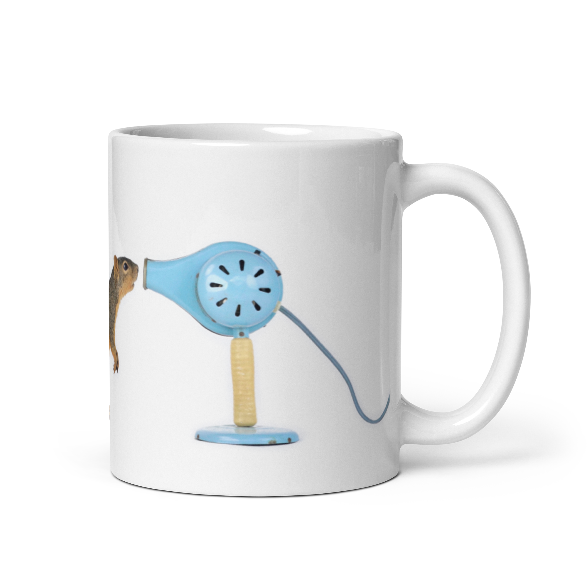 Hair Dryer Mug – Squirrelomatic